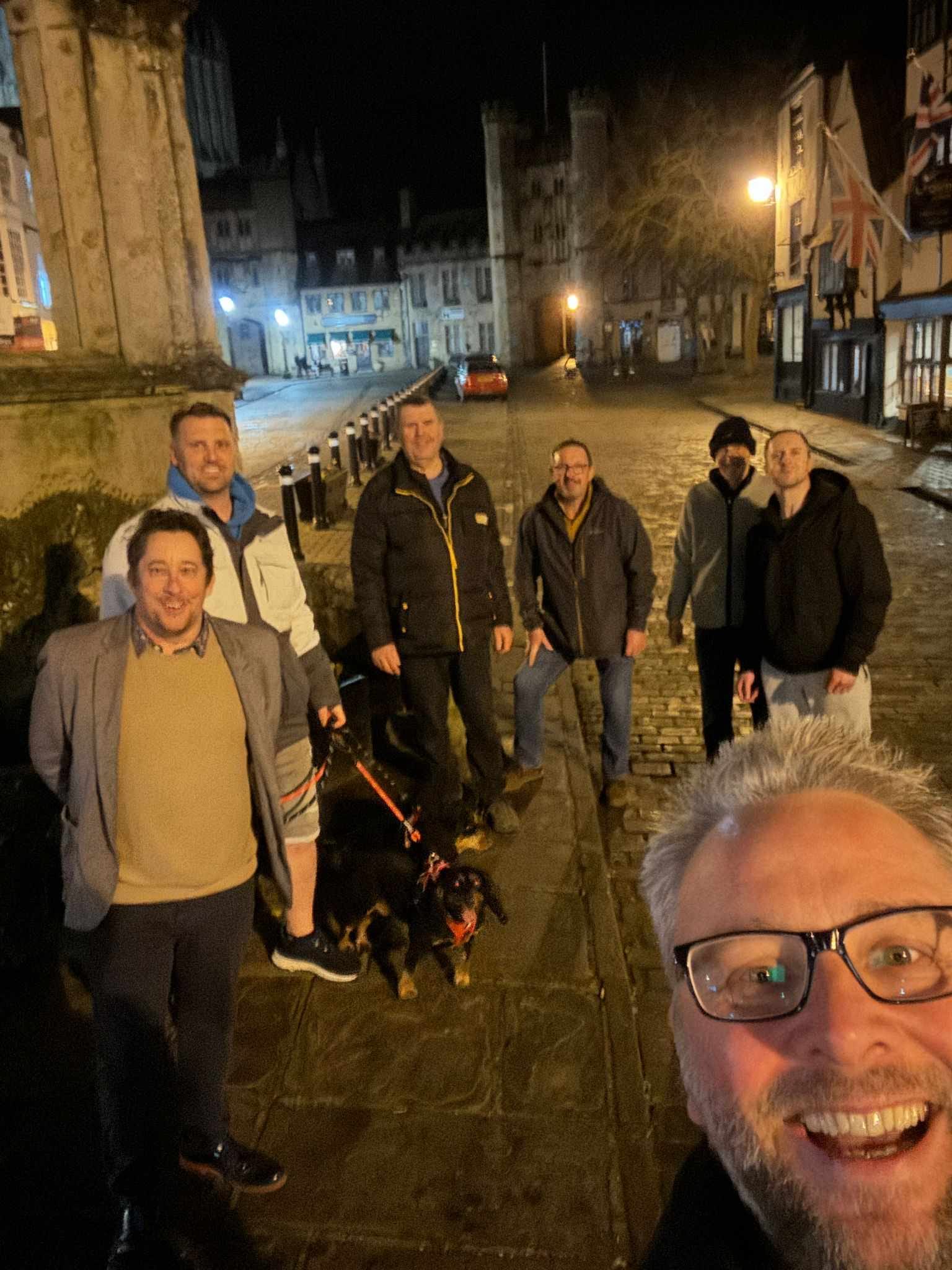 Wells Walk | Men Walking & Talking