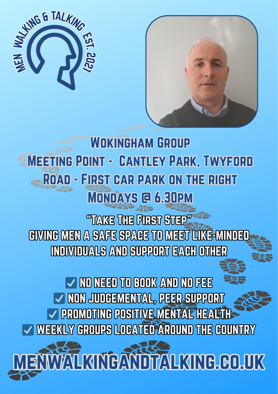 Wokingham Walk | Men Walking & Talking